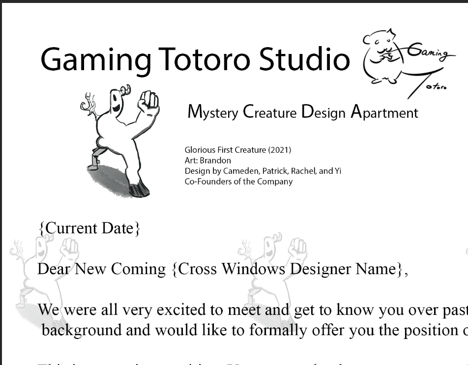 Cross Windows Designers by Yi