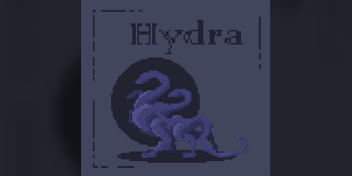 Hydra Character Sprite by rarelionart