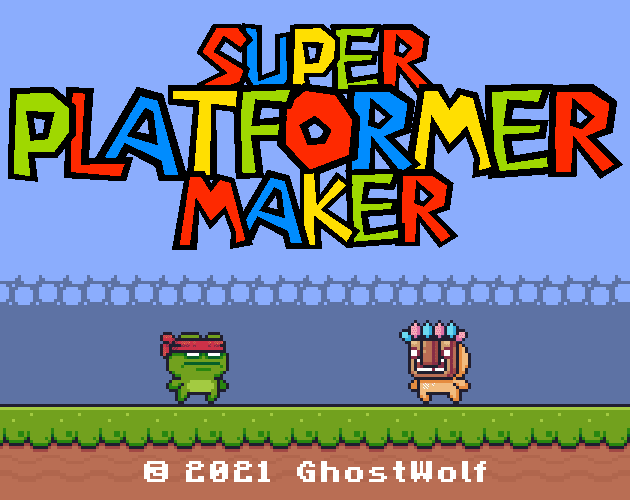 Super Platformer Maker - for Game Maker Studio 2.3+ by GhostWolf
