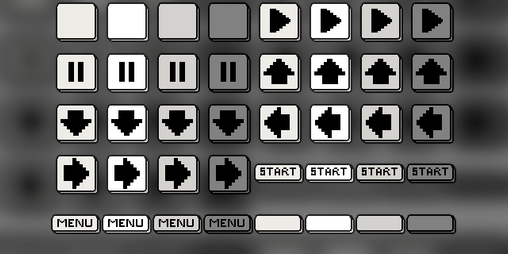 Simple Pixel Art Buttons by Gleao