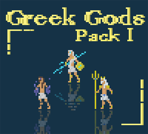 Greek Gods Pack I by rarelionart