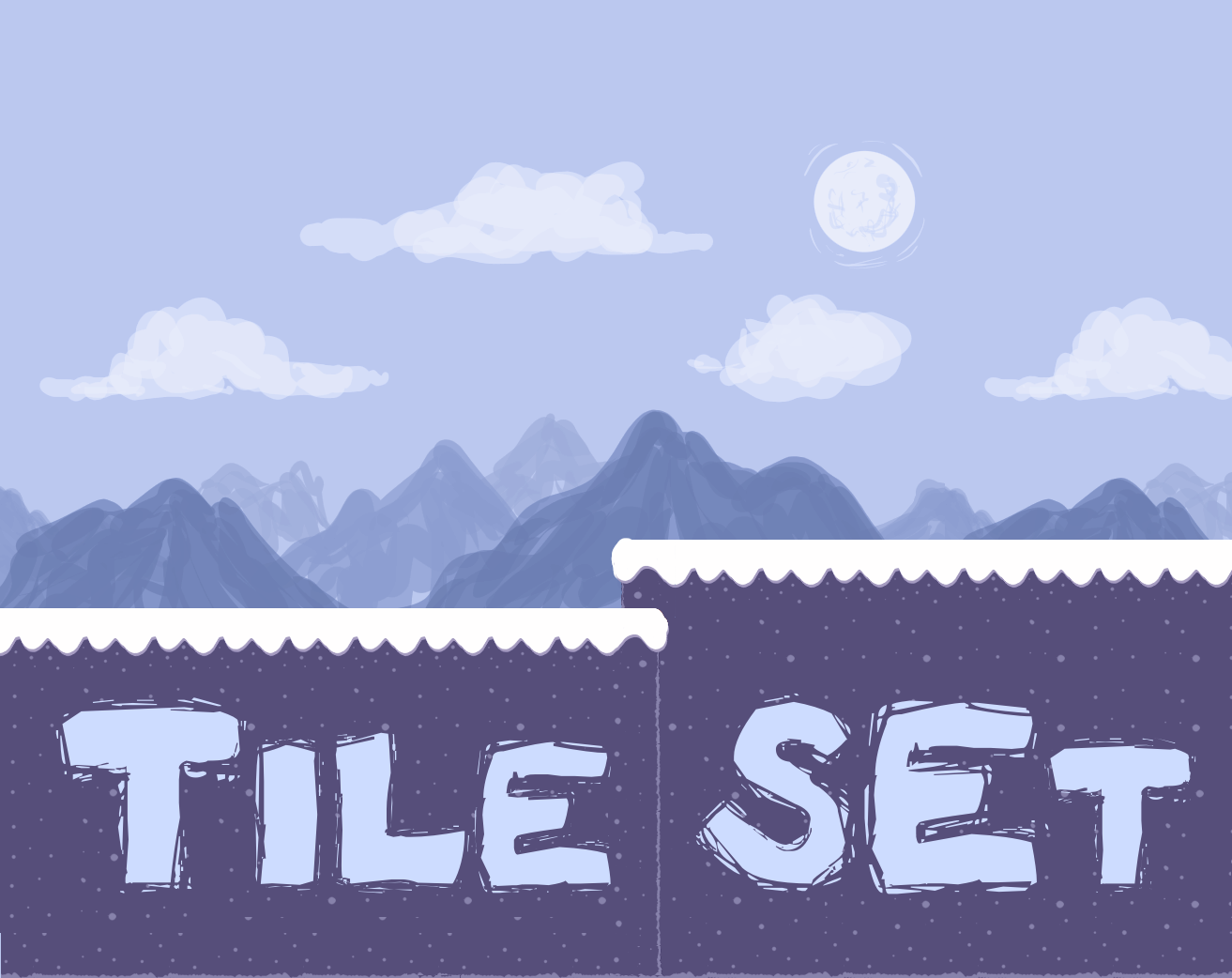 Platformer 2D Tile Set by Gleao