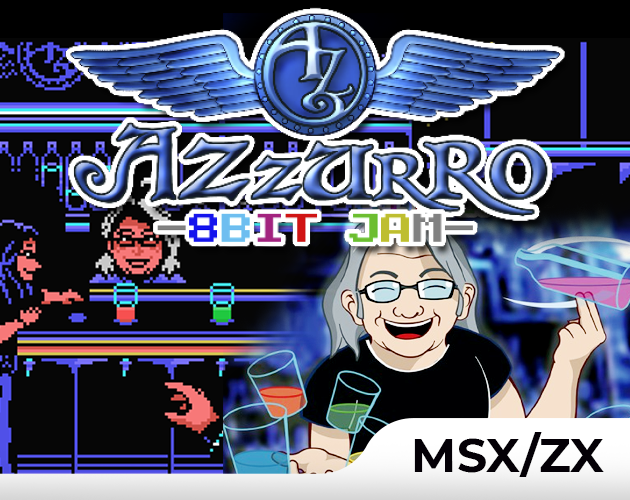 Azzurro 8-bit Jam by Relevo