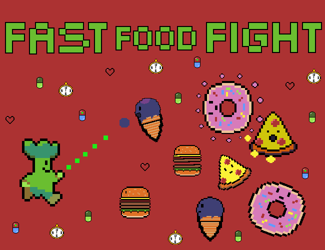 Fast Food Fight by ralle97 for 🎆 Bullet Hell Jam 🎆 - itch.io