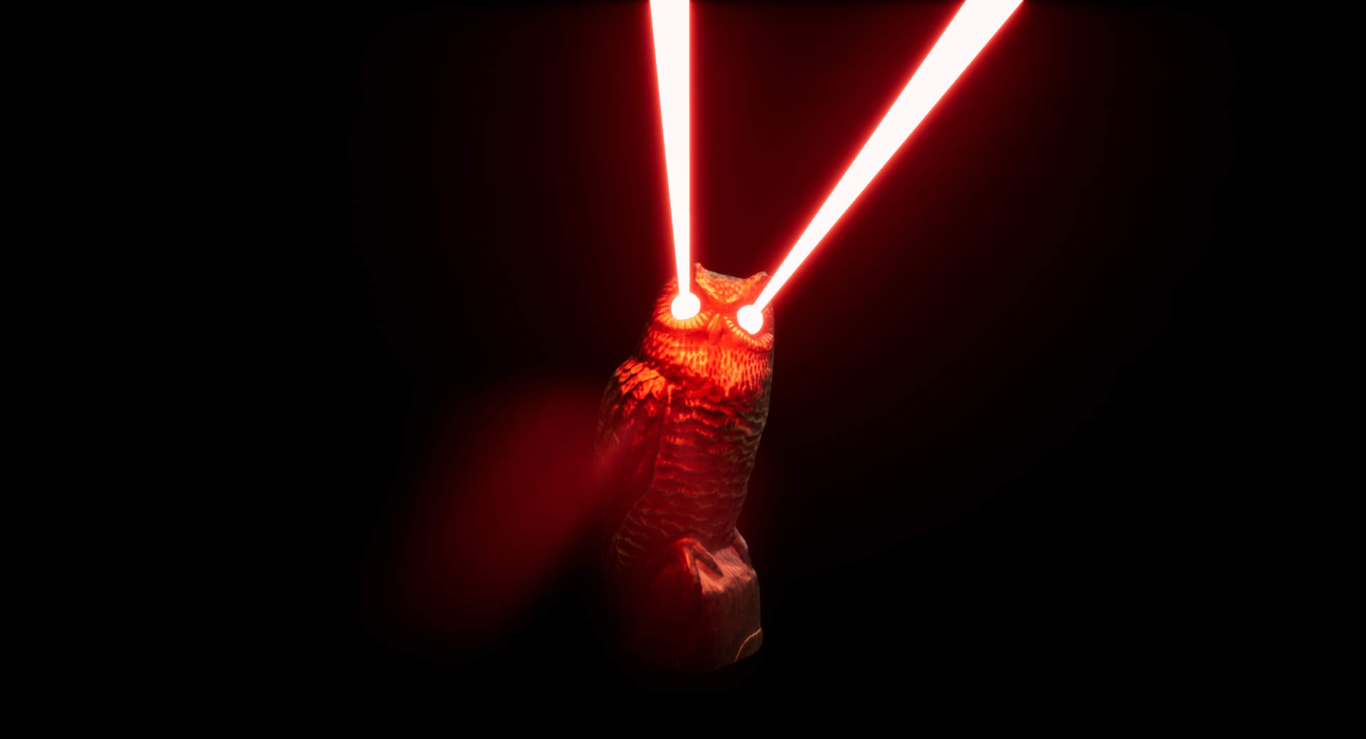 3D Game-Ready Laser Owl by Protoria Studios