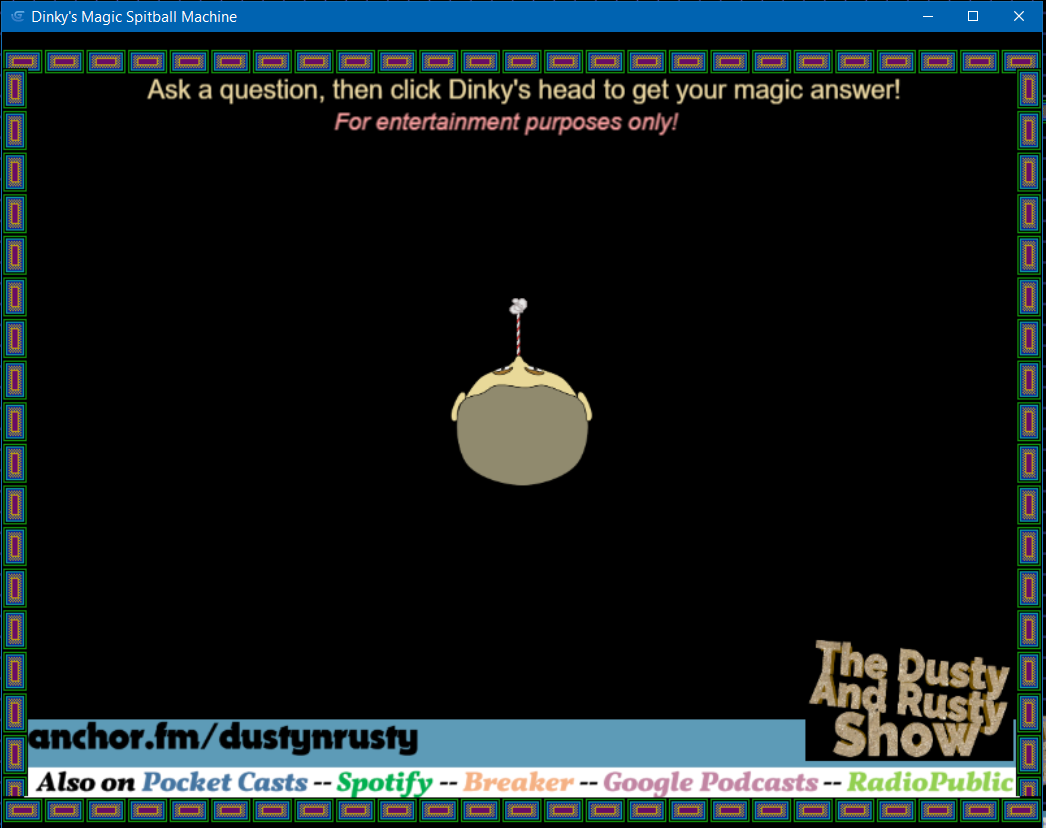 Dinky's Magic Spitball Machine by RustyBill