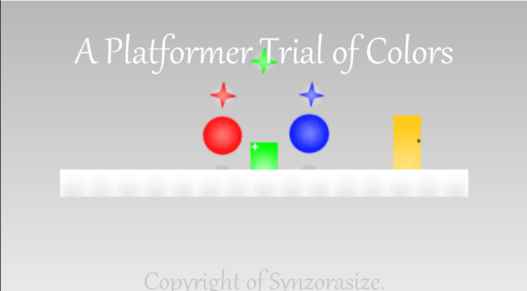 A Platformer Trial of Colors by Synzorasize for A Simply Puzzling Game ...