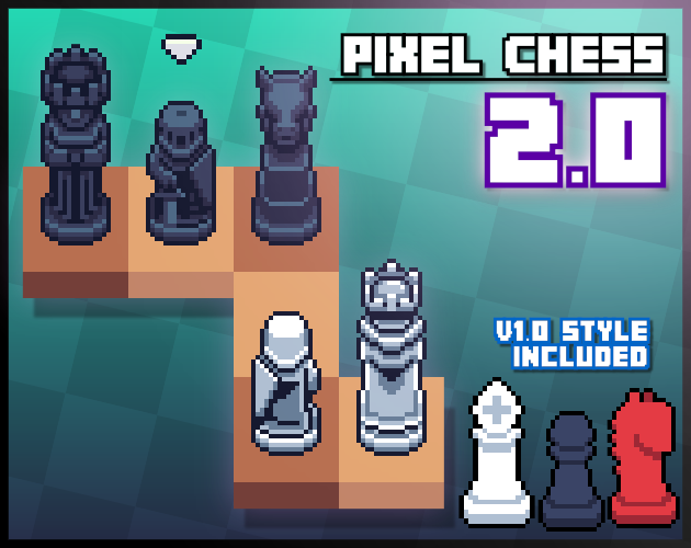 2.0 Updated Pixel Chess Assets - Pixel Chess (New 2.0 version!) by From ... 2.0 Updated Pixel Chess Assets - Pixel Chess (New 2.0 version!) by From ...