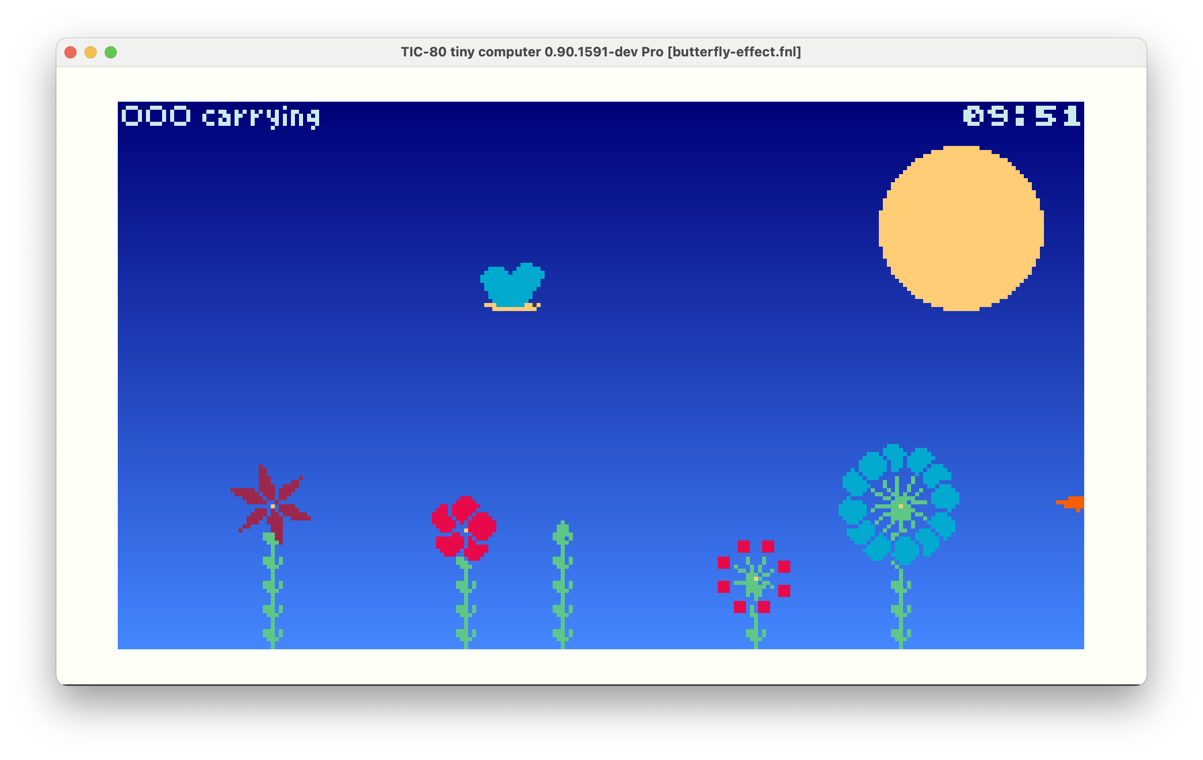 Butterfly Effect By Alloy D For Spring Lisp Game Jam 2021 