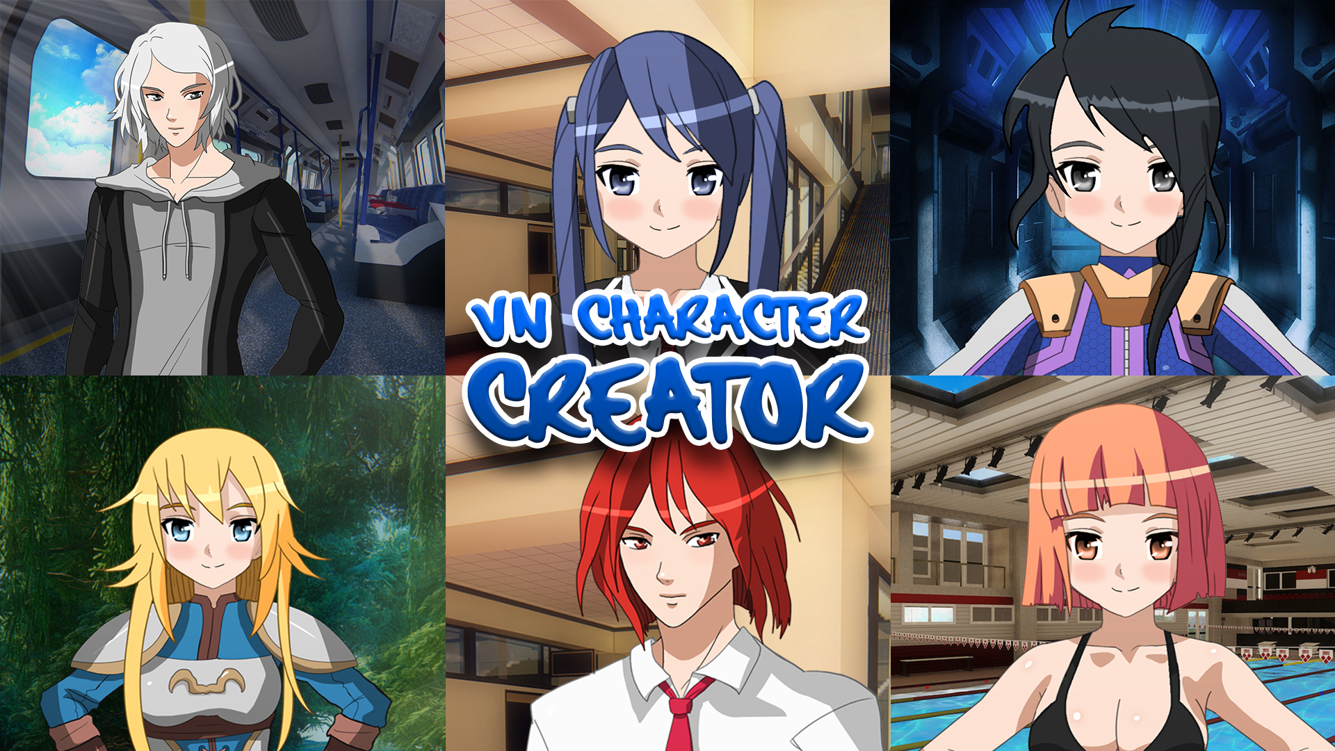 Visual Novel Character Creator VN Character Creator App By Game Dev Visual Novel Character Creator VN Character Creator App By Game Dev