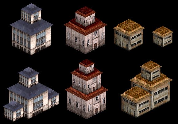 Isometric Tiles - Town Pack by Screaming Brain Studios