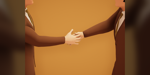 A Firm Handshake by Torfi
