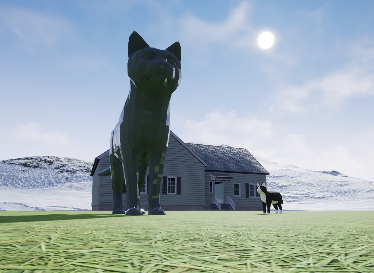 Robot Destruction Cat by TetralogyGames