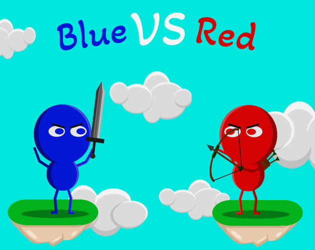 Blue vs Red by Last Angle Studio
