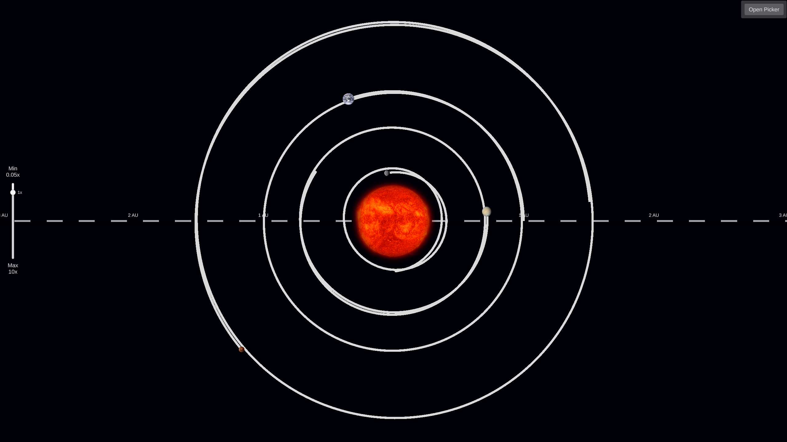 Simple Solar System Sandbox by CommanderLouiz