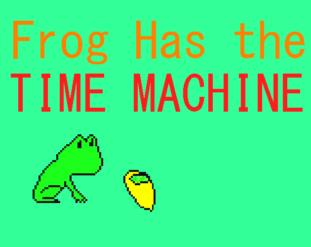 Frog has the TIME MACHINE by udc