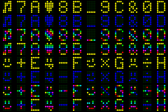 Rainbow Animation Letterbox - Lightbox Sprites by JohnDoeGames