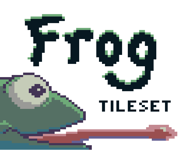 Frog Platformer Tileset by Eli Haun