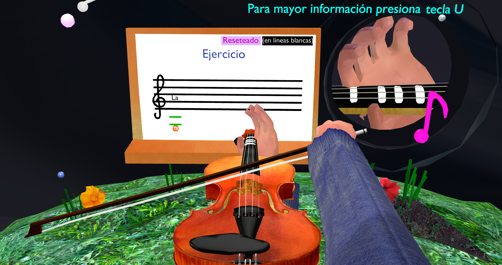 Violín interactivo 3D by ricardomusic