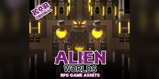 KR Alien Worlds Tileset for RPGs by Kokoro Reflections
