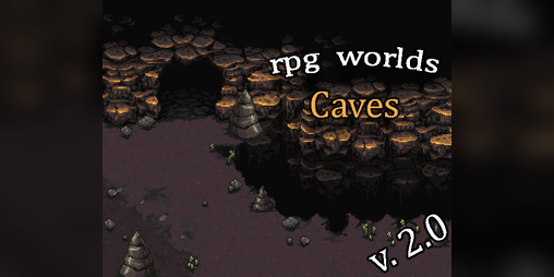 RPG Worlds Caves by Szadi art.