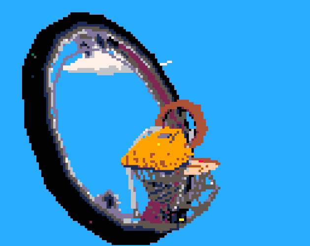 One-Wheeled Motorcycle by BEN