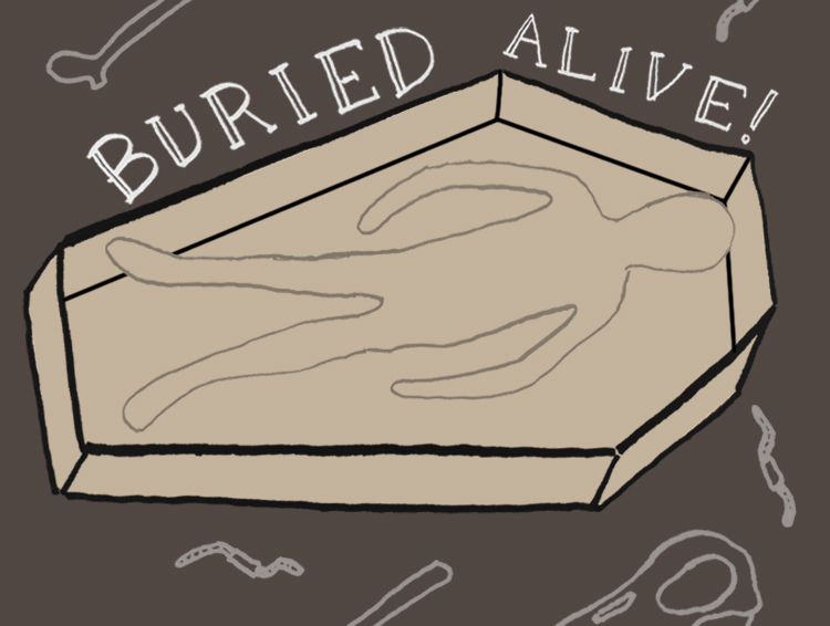 Buried Alive! by James Folta