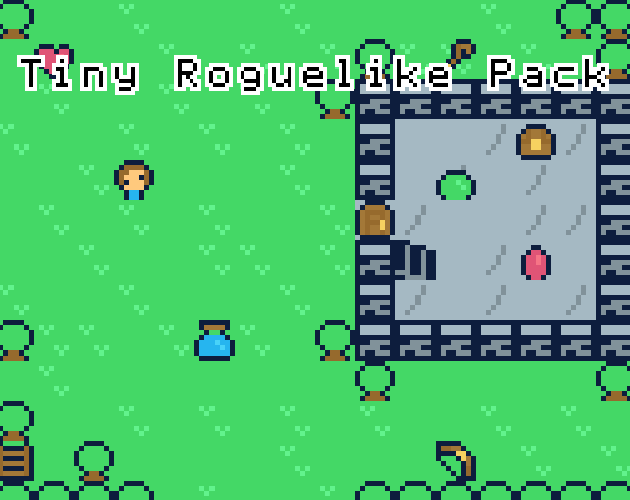 Tiny Roguelike Pack by eboatwright
