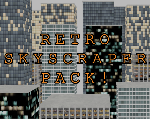 Retro Skyscraper Pack by Elegant Crow