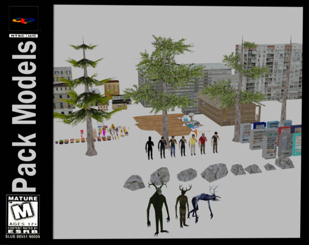 Comments - Paquete de modelos low poly estilo psx by Elbolilloduro