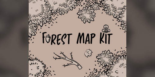 Forest Map Kit by pppixel