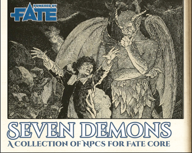 Seven Demons: A Fate Supplement by A.C. Luke