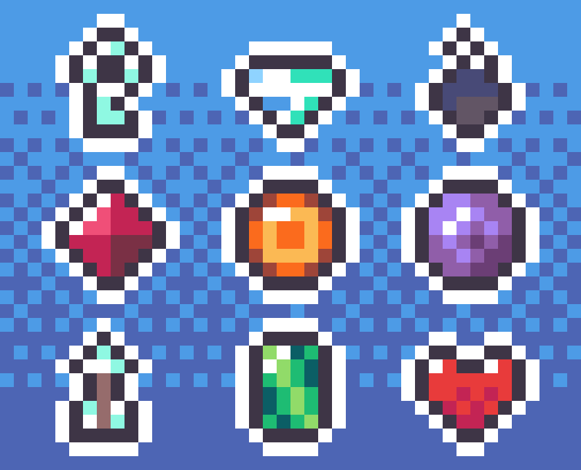 Comments - 8x8 Collectible Sprites (PICO-8 Compatible!) by Stridden