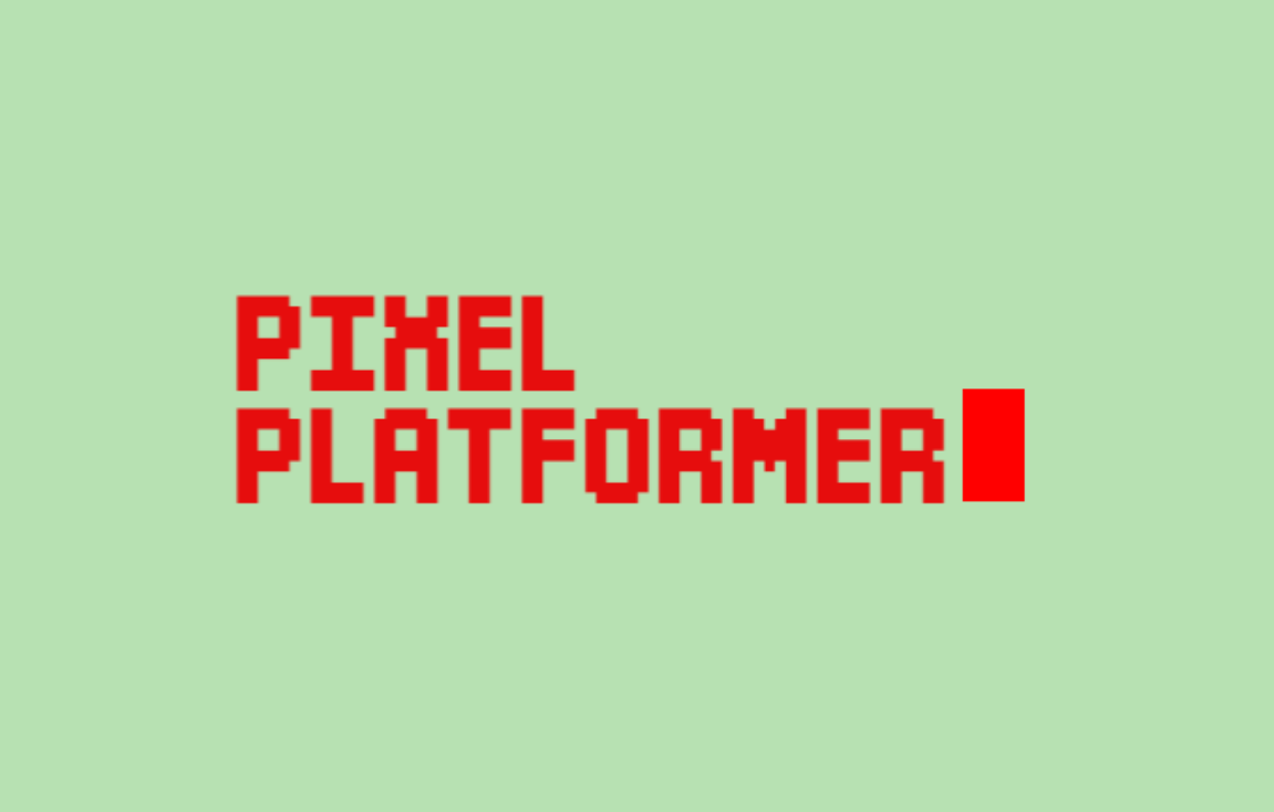 Pixel Platformer by CmSpeedrunner