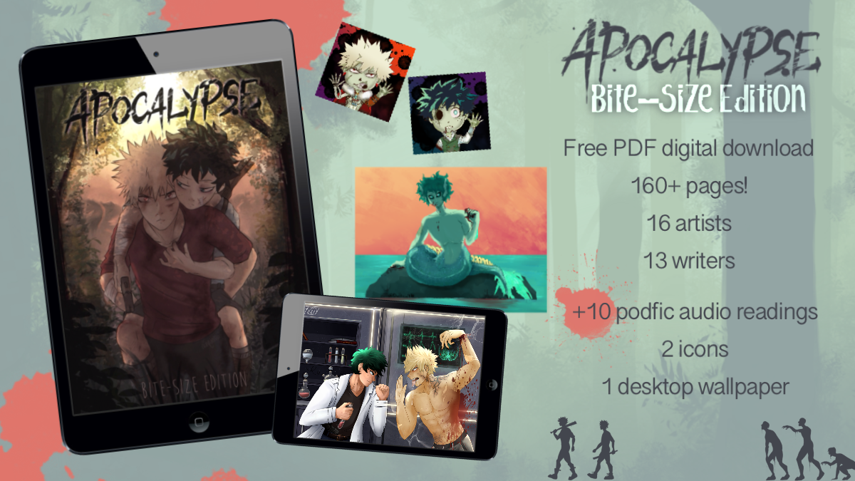 Apocalypse: Bite-Size Edition by Apocalypse: A BakuDeku Zombie Zine