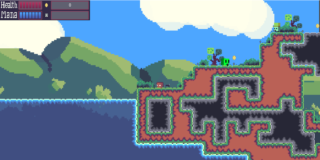 Simple Platformer Tilesets by Declivever
