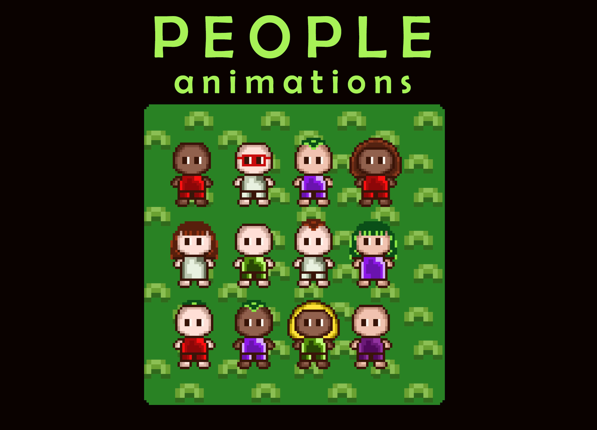 The People Animations by urulla2085