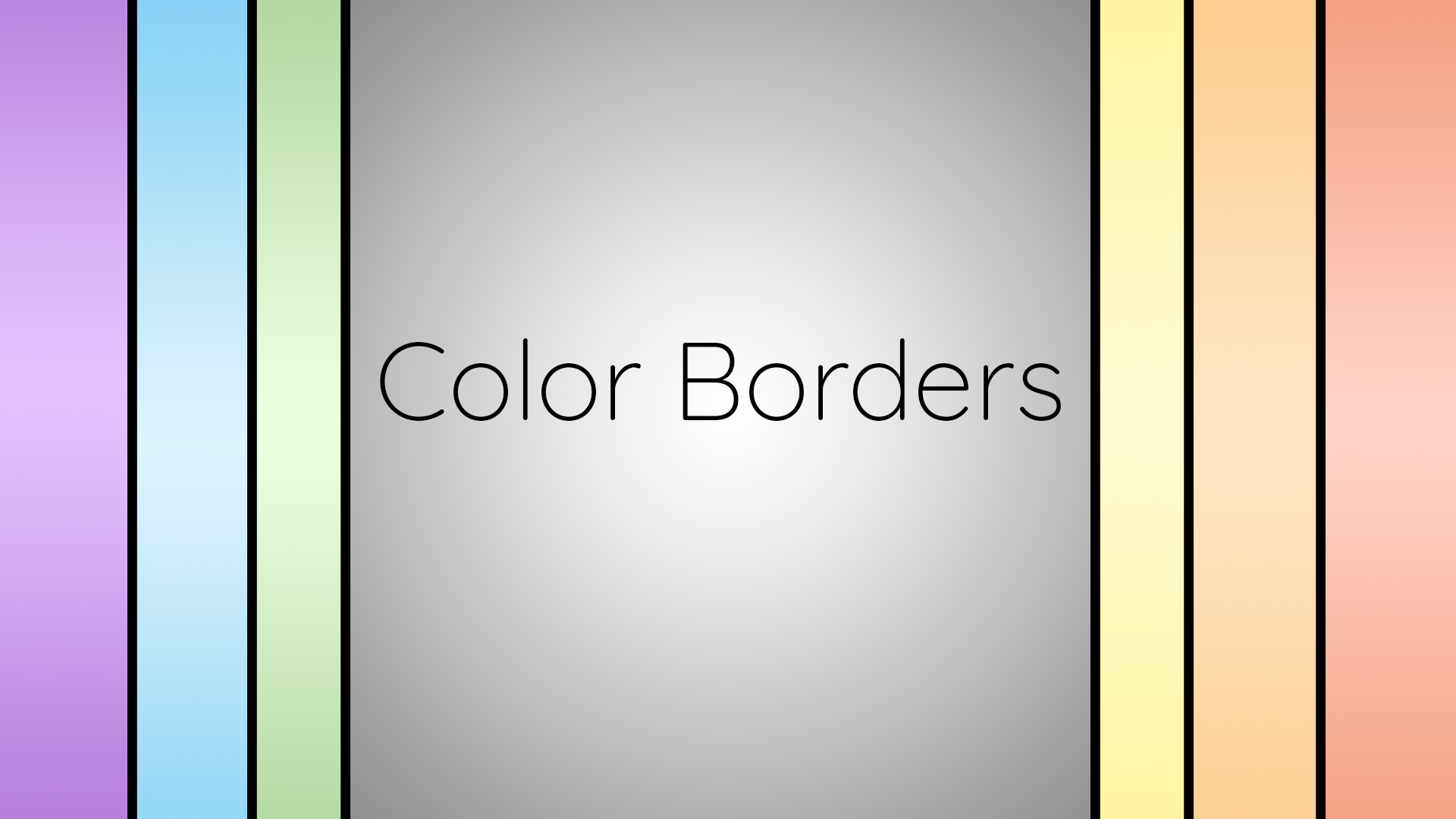 Color Borders by Kinga