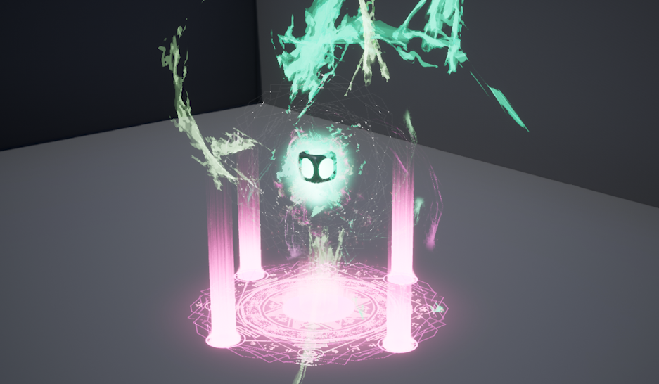 Spirit Core by Xaver Rauscher for Games VFX Challenge 2021 - itch.io