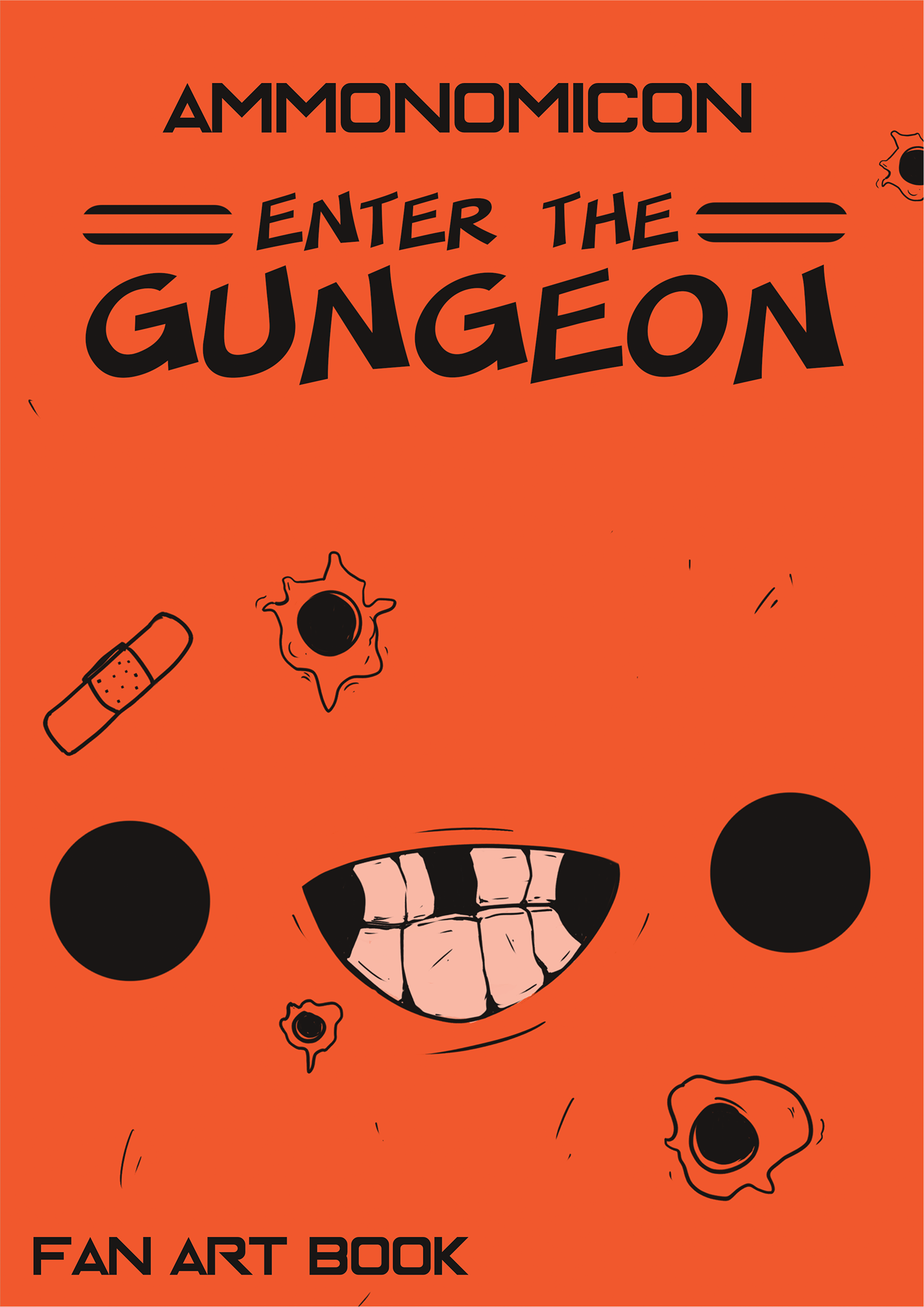 Enter The Gungeon Ammonomicon Fan Art Book by Black Duck Overlord