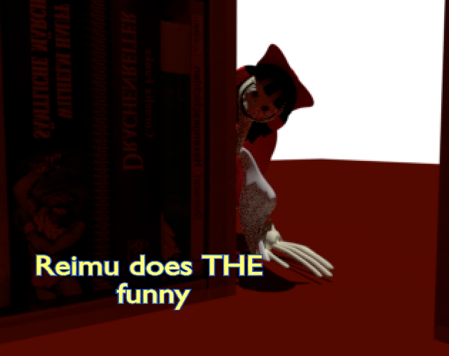 Reimu does the funny by funnyfumohaha