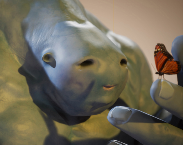 Beau, The Blind Giant by George Kee for Character Art Challenge 2021 ...