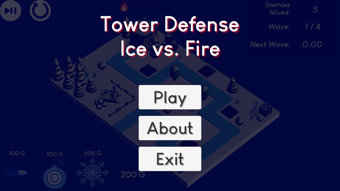 Tower Defense Ice vs. Fire by Guilherme