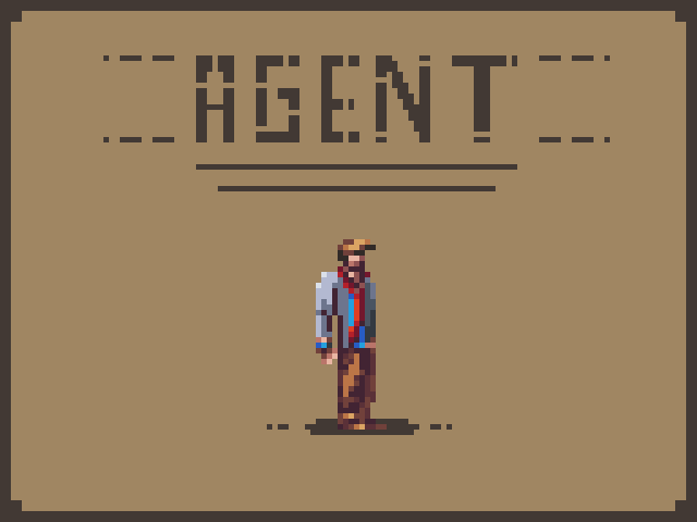 Agent Animations Pixel Art by FreddyZero24