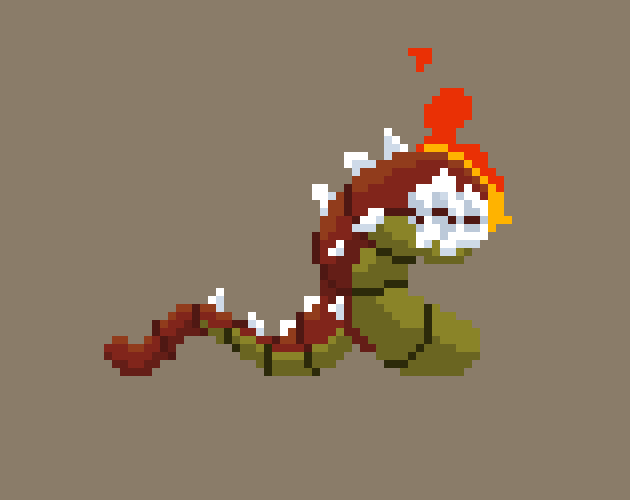 Fire Worm by LuizMelo