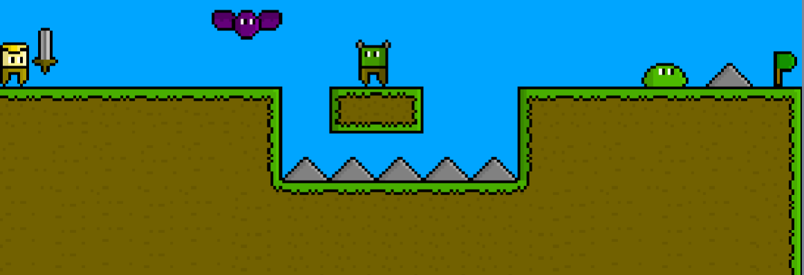 Free Platformer 16 Bit Game Assets by Kingjaw