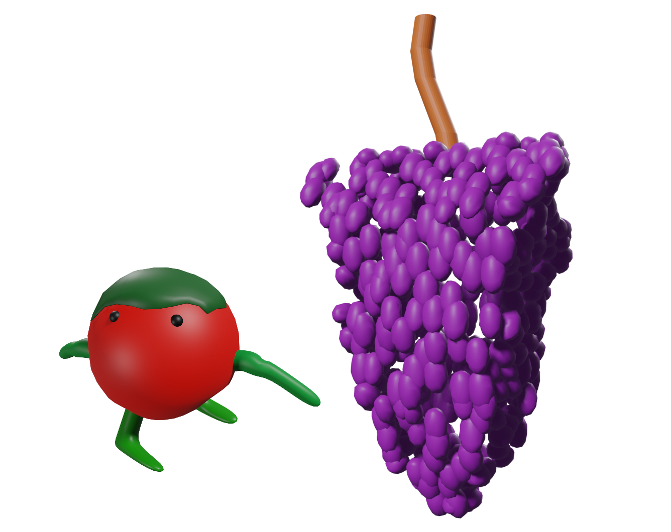 The Evil Grapes by gamedevwithmark for Blackthornprod GAME JAM #3 - itch.io