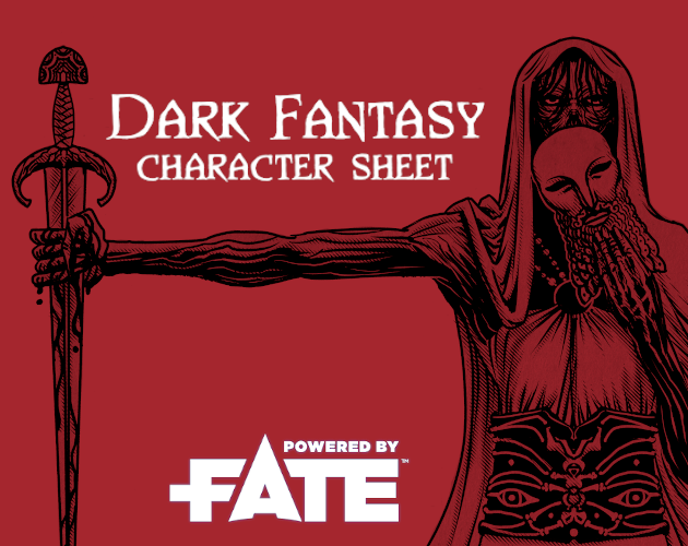 Dark Fantasy Sheets for Fate by Bruno Prosaiko