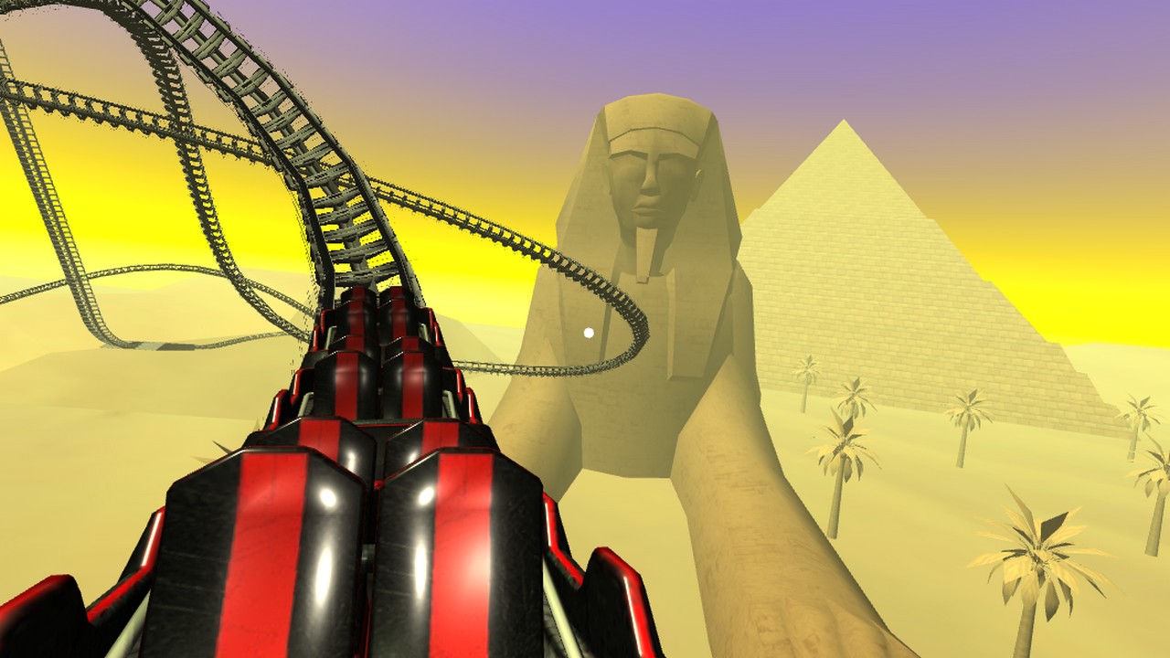 Egyptian Pyramids VR Roller Coaster by The Lonely Developer