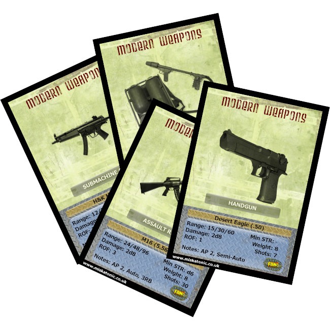 Modern Weapons Deck by Fearful Imagination